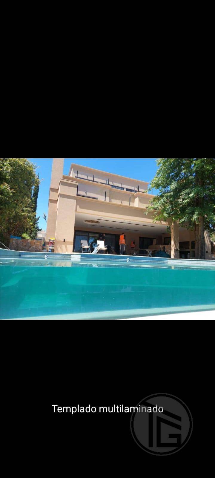 Multilaminado vidrio resistente pisos